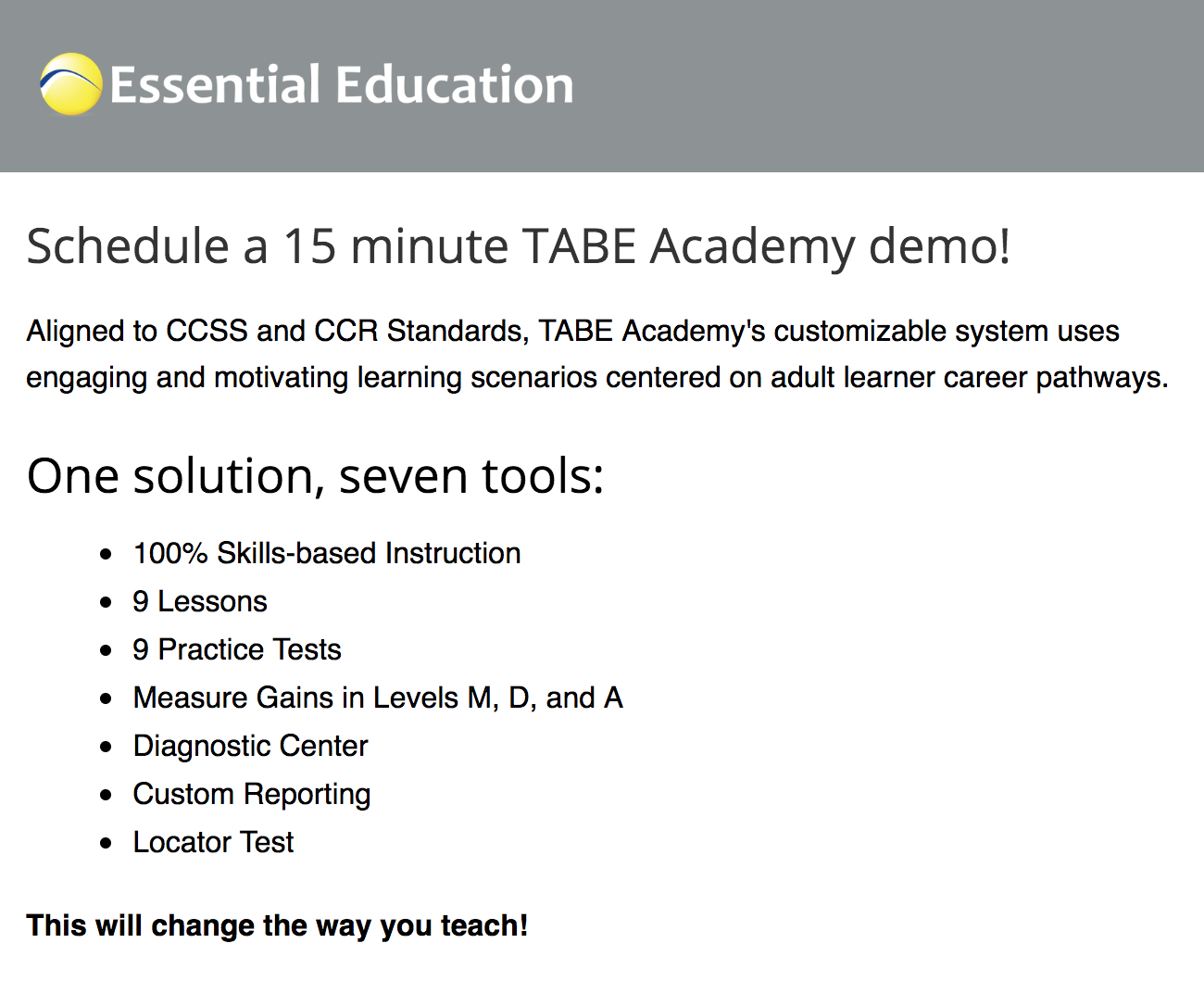Introducing TABE Academy! | Tabetest