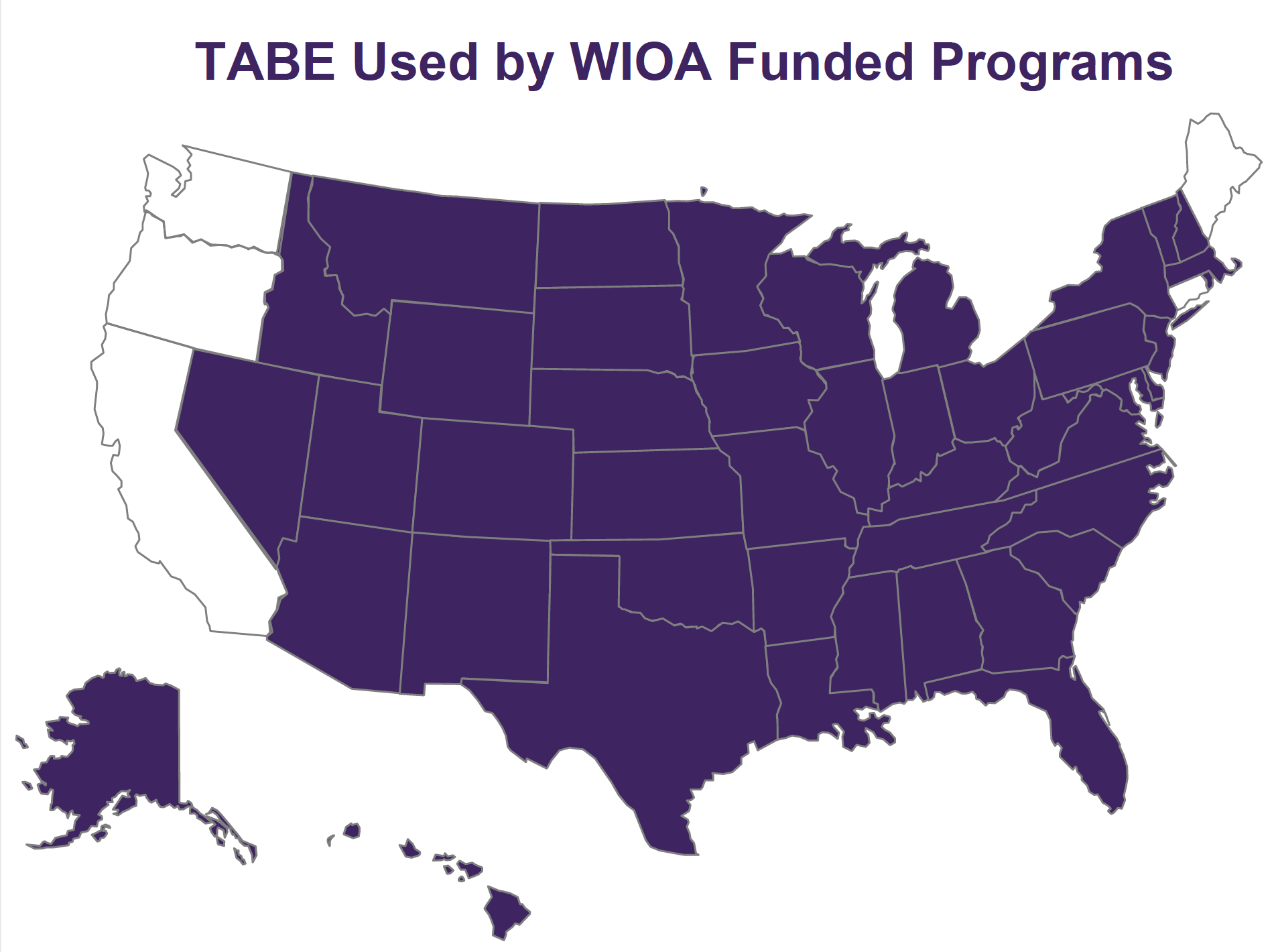 States Using TABE | Tabetest | Tabetest